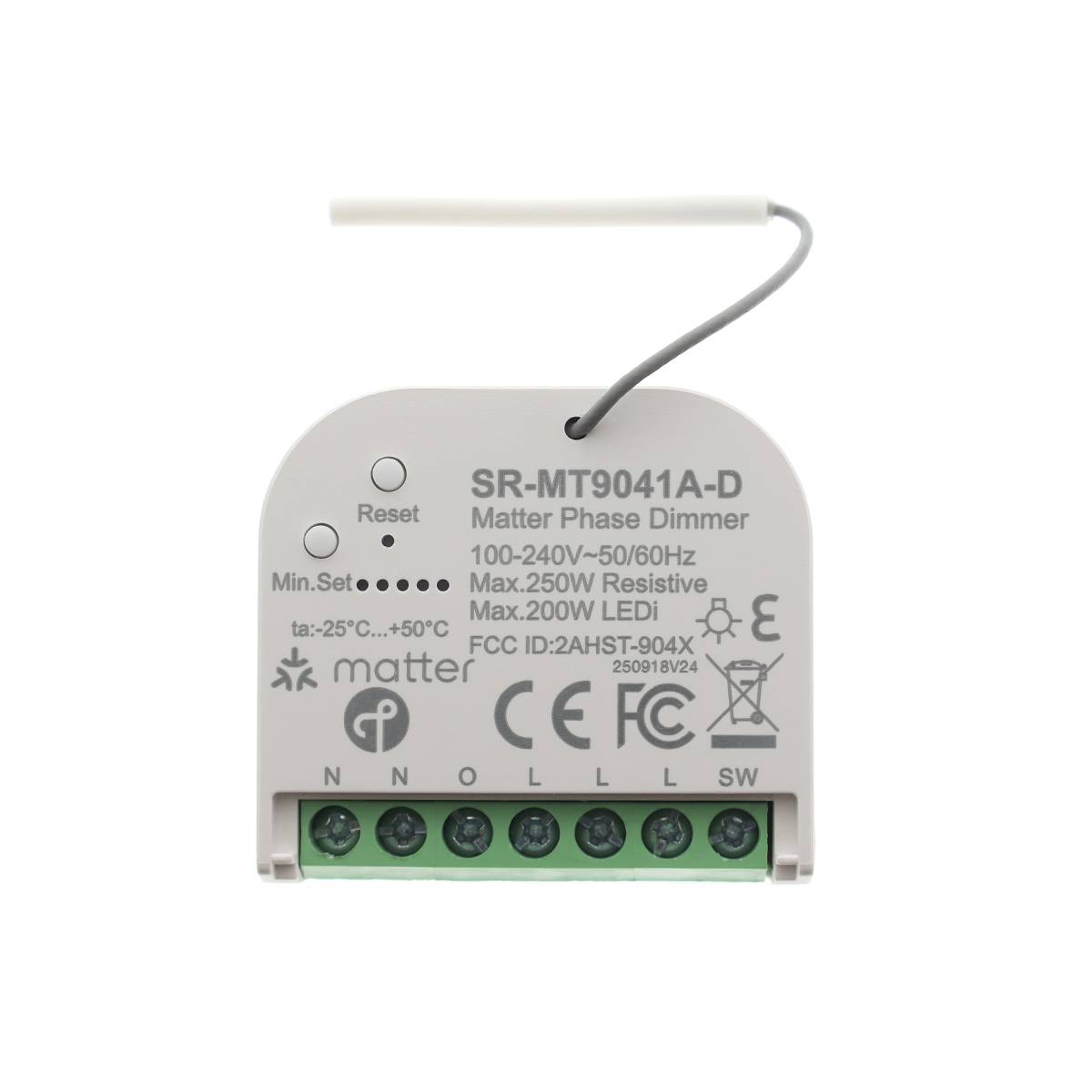 Matter over thread + ZigBee Dual Tech AC phase dimmer - Ledstore.pro