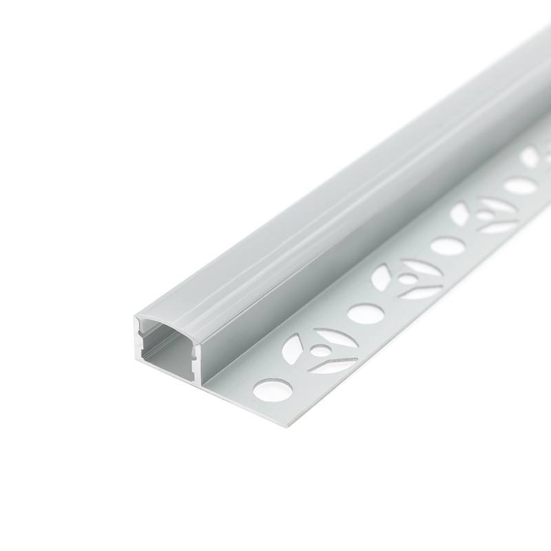 Recessed under tile or board LED strip aluminium PROFILE 3m - Ledstore.pro